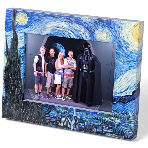 The Starry Night Window Curtain Vincent Van Gogh Starry Night - Etsy