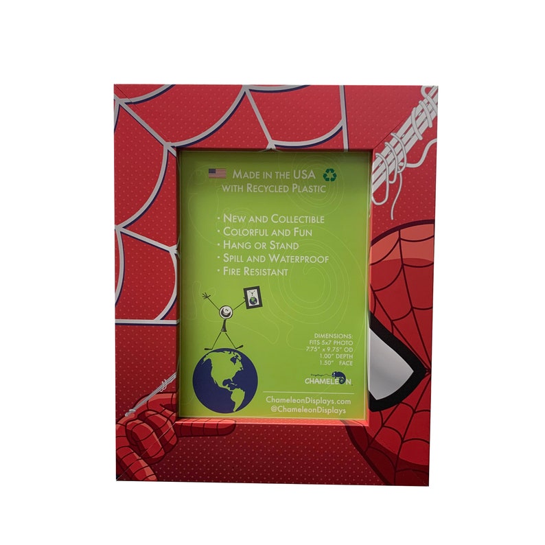 Marvel's Spider-man Inspired Picture Frame. Show off Your - Etsy