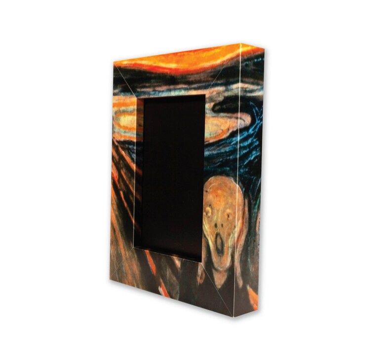 The Scream by Edvard Munch Picture Frame Famous Painting | Etsy