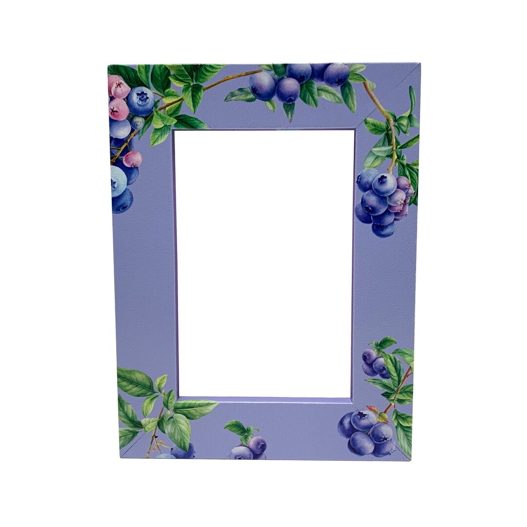 Blueberry Lovers Lifestyle Picture Frame Made With a Recycled Plastic ...