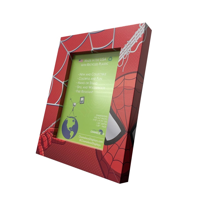 Marvel's Spider-man Inspired Picture Frame. Show off Your - Etsy
