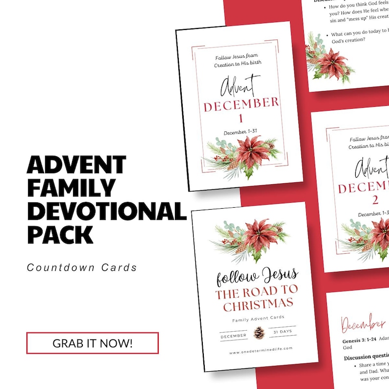 Printable Advent Prayer and Reflection Journal | Christian Advent ...