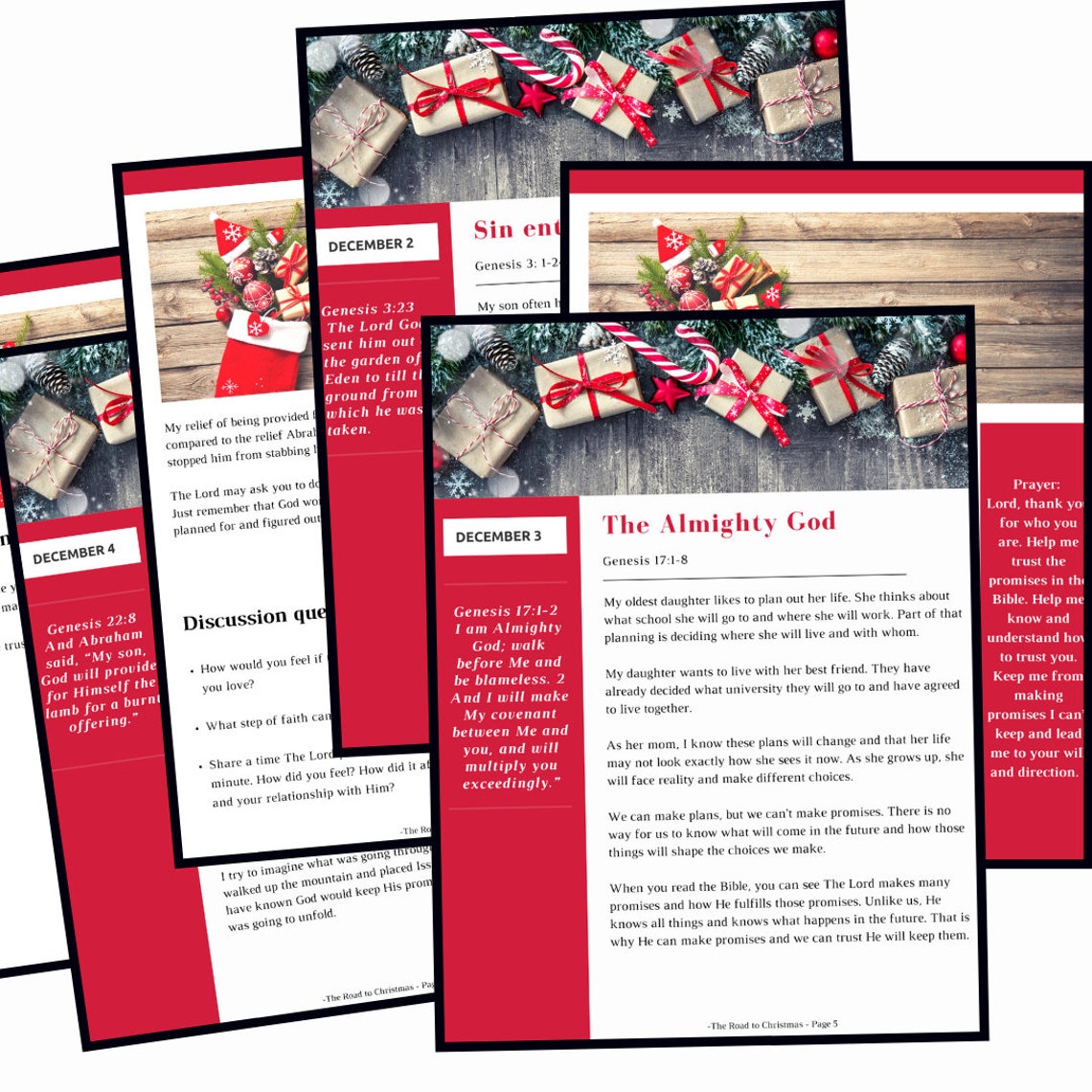 Printable Advent Prayer and Reflection Journal | Christian Advent ...