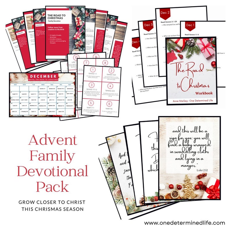 Printable Advent Prayer and Reflection Journal | Christian Advent ...