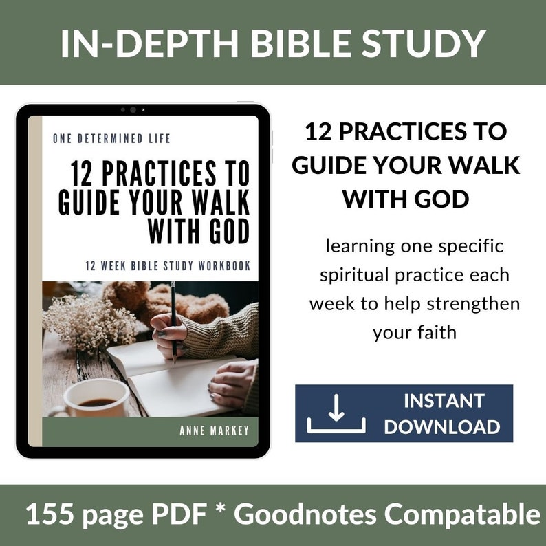 In-depth Bible Study: 12 Practices to Guide Your Walk With God ...