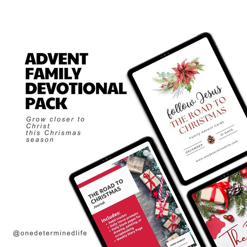 Printable Advent Prayer and Reflection Journal | Christian Advent ...