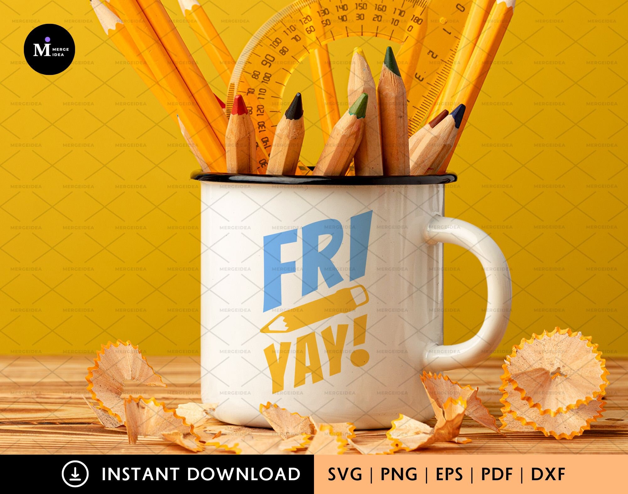 Fri Yay SVG Back to School Sign Svg Friday Svg Funny Quote - Etsy