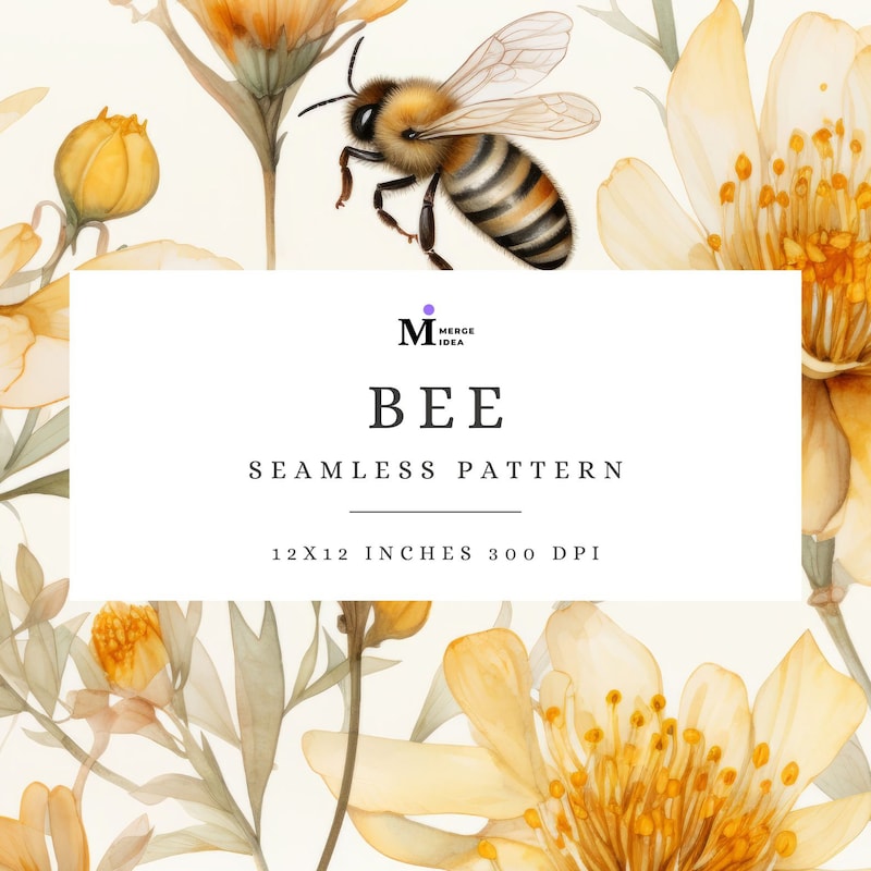 Bee Wallpaper - Etsy
