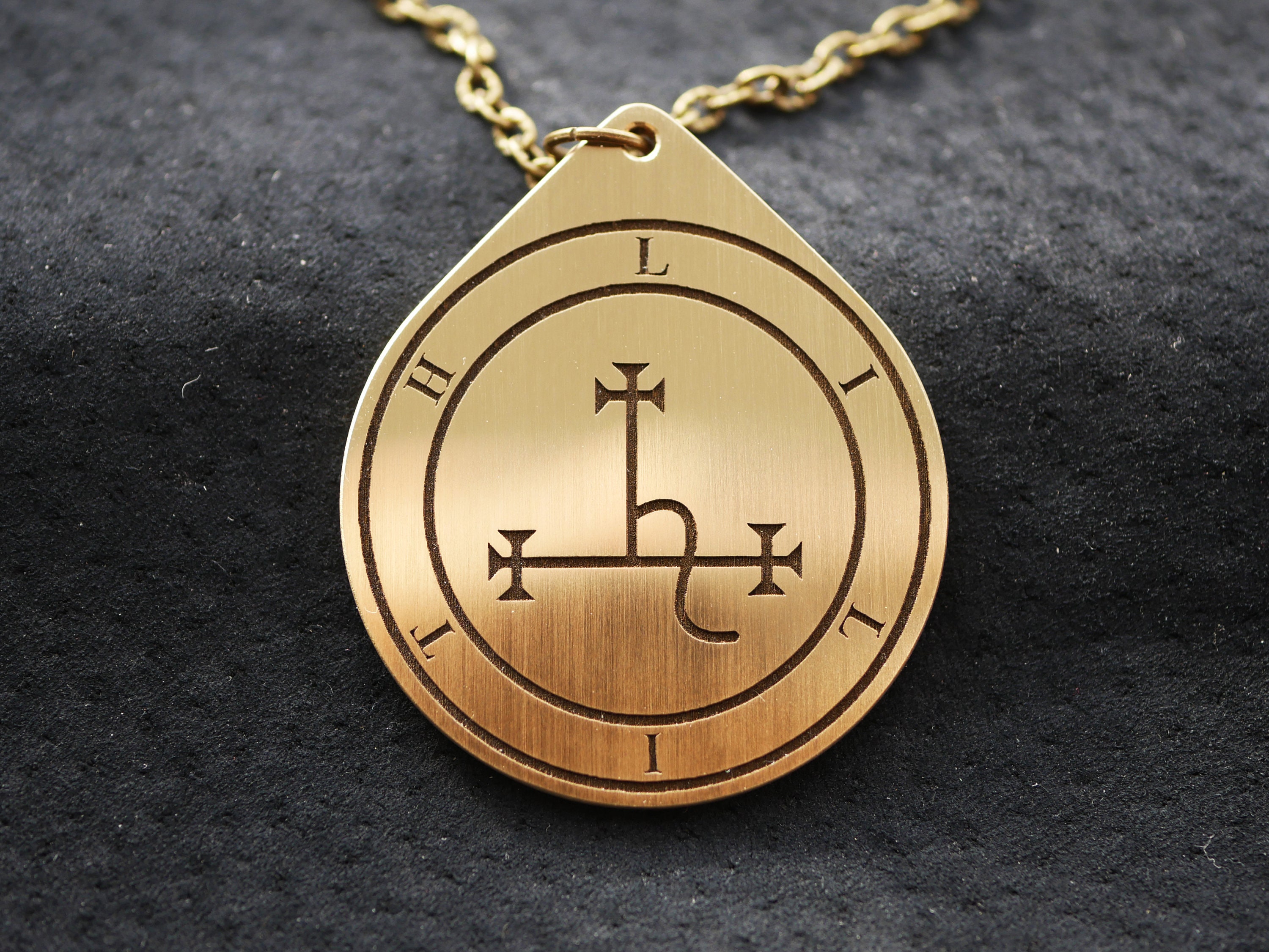 Sigil of Lilith necklace Seal of Lilith pendant jewelry | Etsy