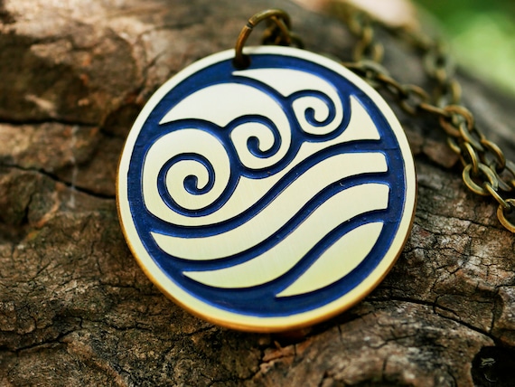 Water Bender Katara Necklace Water Tribe Pendant - Etsy