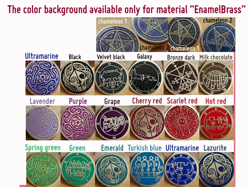 Belial Seal Necklace Ars Goetia Pendant Demon Sigil Jewelry - Etsy