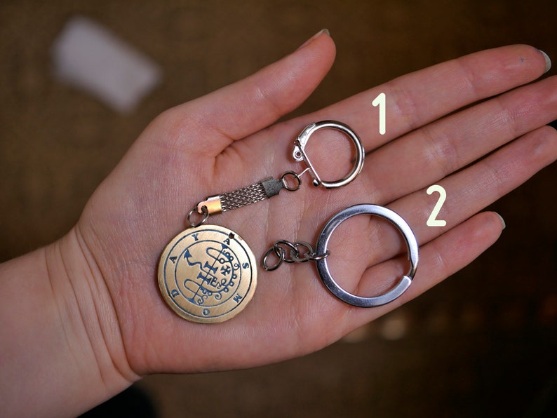 Seal of Beleth demon necklace Ars goetia pendant demon sigil | Etsy