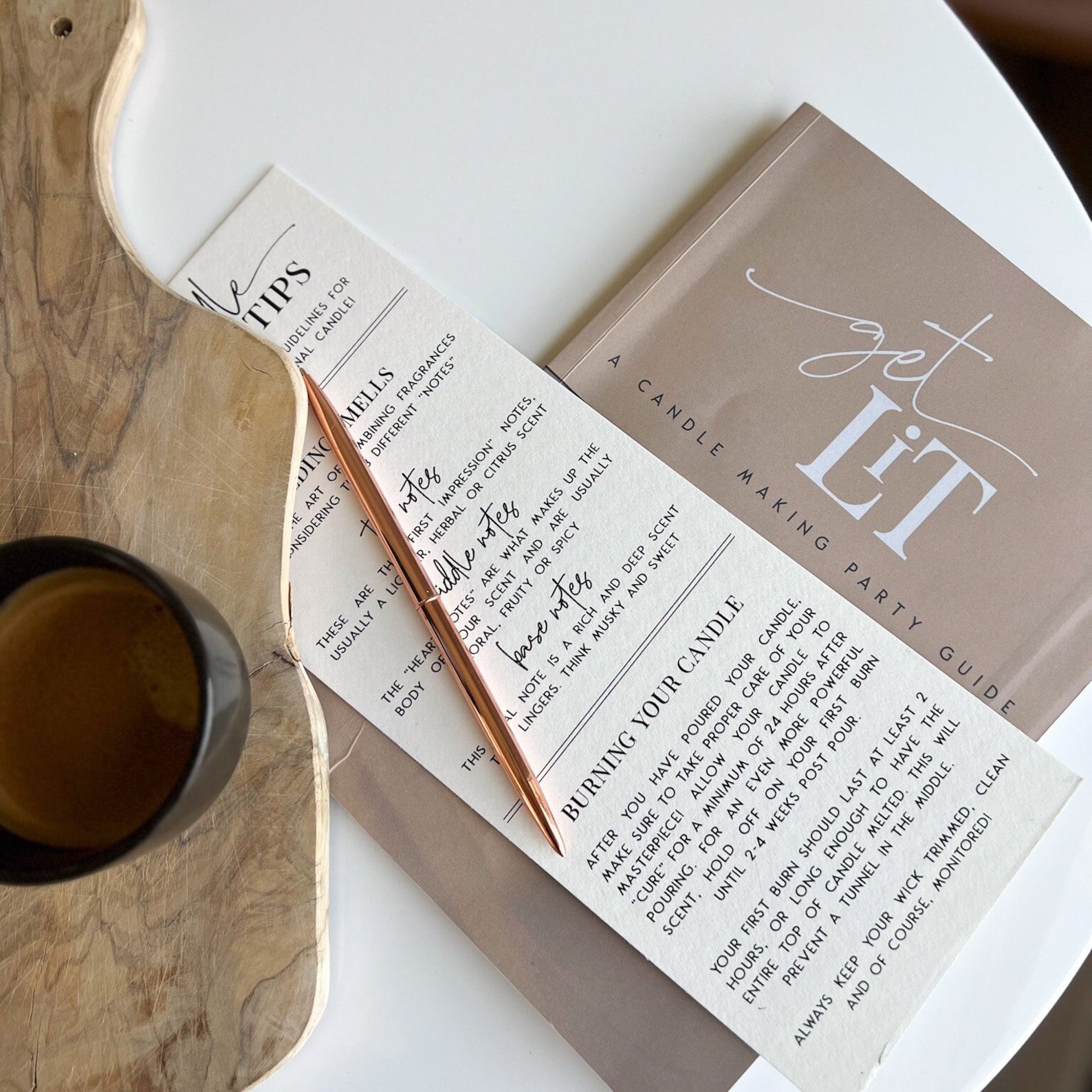 Candle Making Tips Printable | Minimalist Style for DIY Candle Making ...