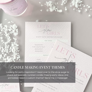 Candle Making Tips Printable | Minimalist Style for DIY Candle Making ...