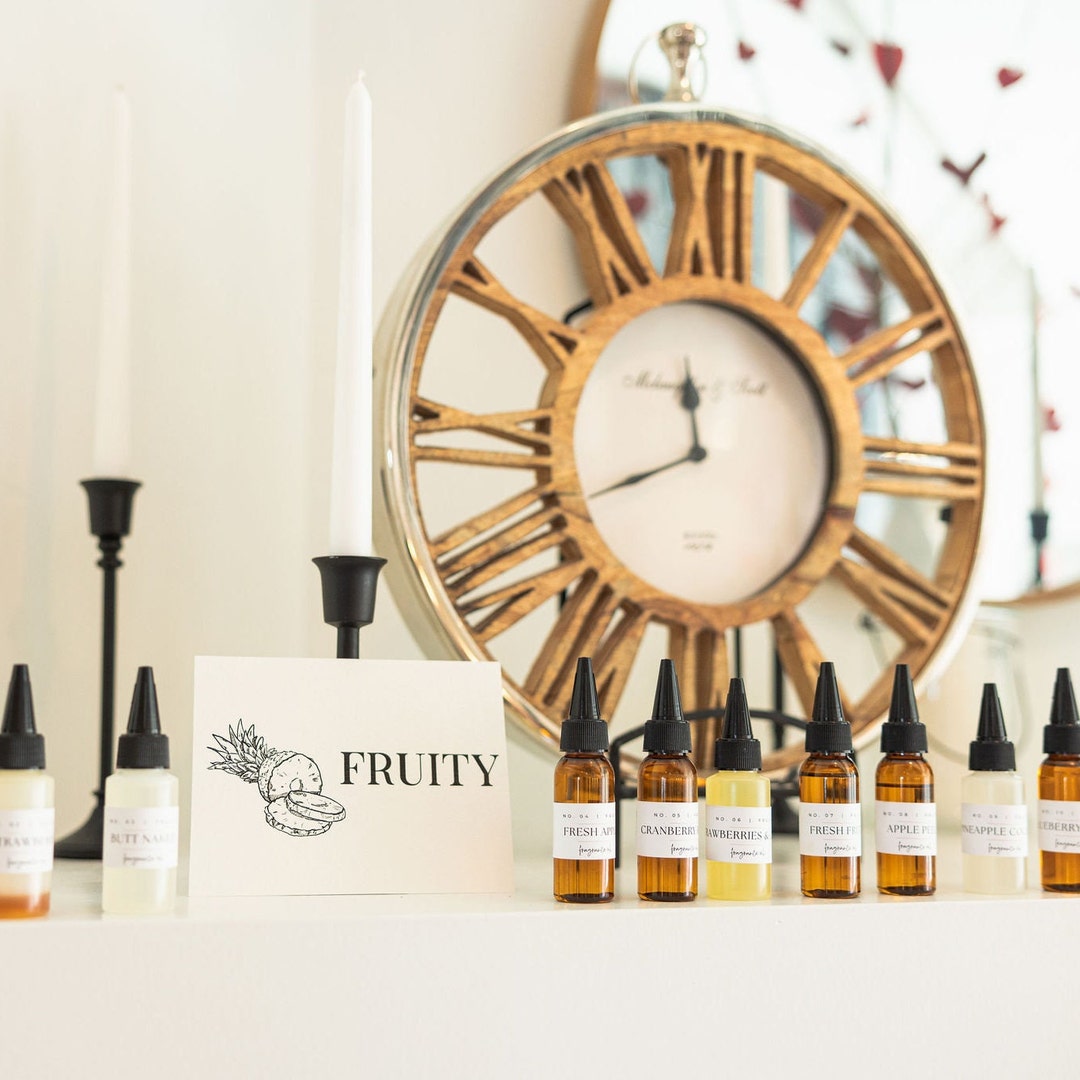 Editable Fragrance Category Printables for Candle Making | DIY Candle ...