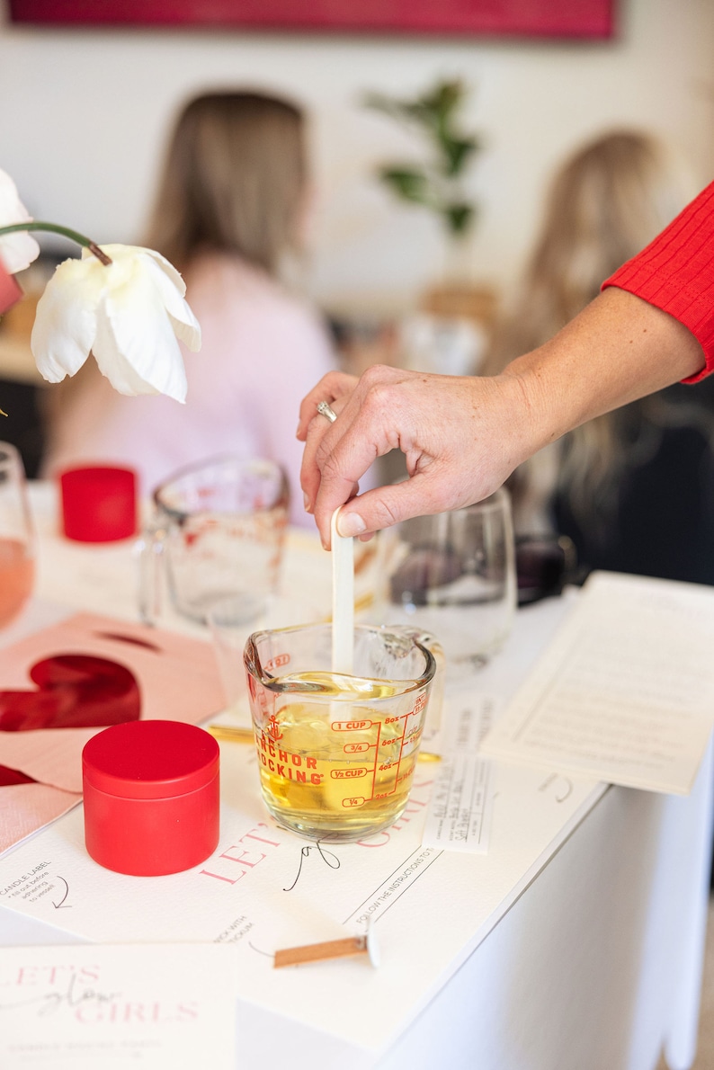 Candle Making Kit PLACEMAT for Your DIY Candle Workshop | Supplies for ...