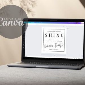 Personalized Memorial Candle Label for Weddings, Funerals, Memorials ...