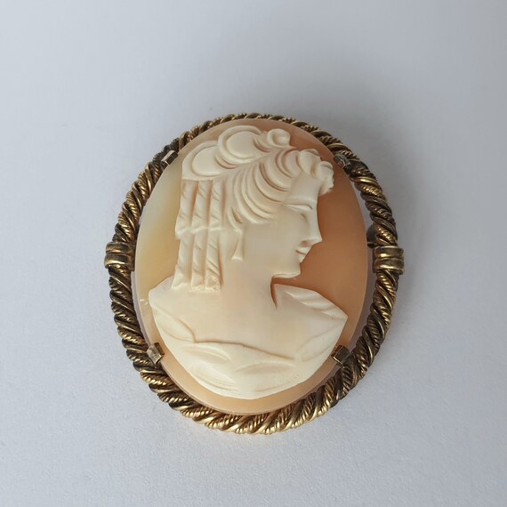 Broche ancienne camée - Gem