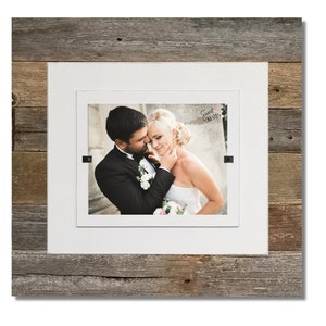 Rustic Traditional Reclaimed Wood 8 X 10 Picture Frames - Etsy