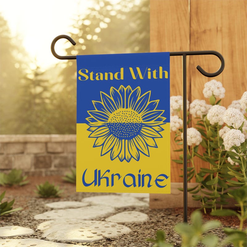 Stand With Ukraine Sign - Etsy