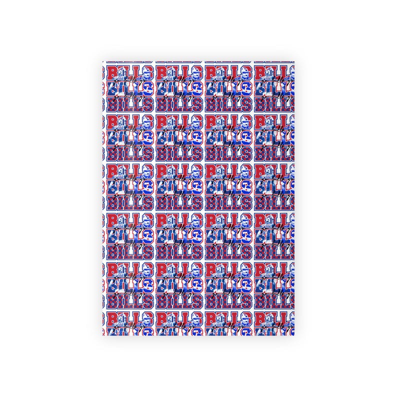 Buffalo Football Wrapping Paper: Game Day Gift, Eco-friendly - Etsy