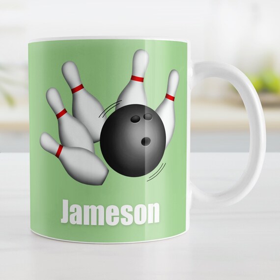 Green Bowling Pins