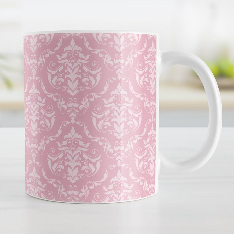 Pink Damask Pattern - Etsy