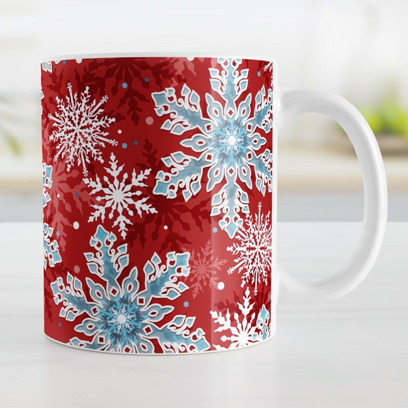 Snowflake Mug - Etsy