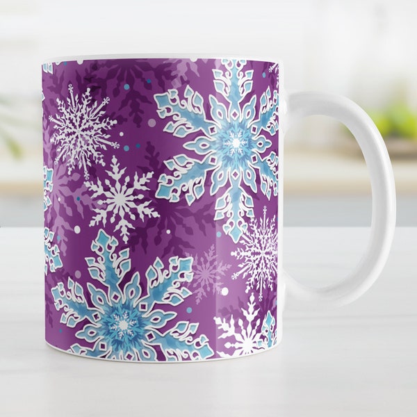 Snowflake Mug - Etsy