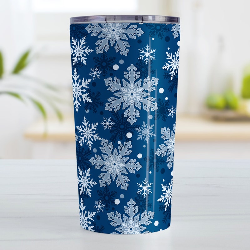 Snowflake Tumbler - Etsy