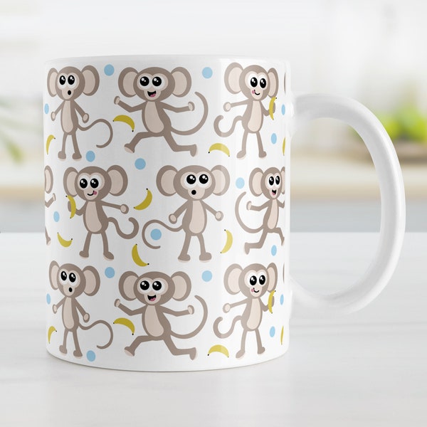 Monkey Mug - Etsy