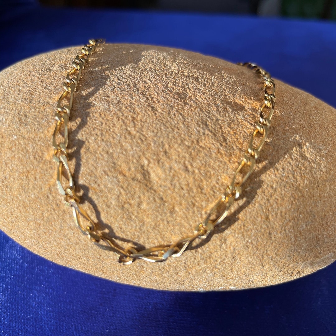 Vintage 9CT Solid Gold Speciality Chain Necklace 24 Inches 61cm 9.4g - Etsy