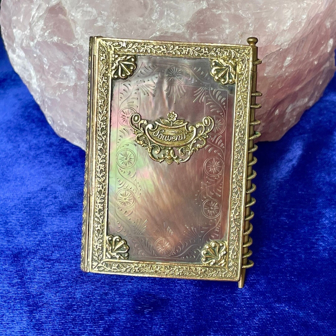 Antique 1800s Palais Royal Ormolu Notebook, in Good Condition. - Etsy