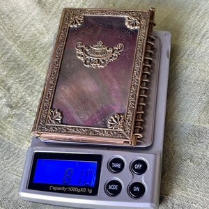 Antique 1800s Palais Royal Ormolu Notebook, in Good Condition. - Etsy