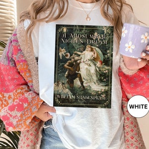 A Midsummer Night's Dream Tshirt William Shakespeare Fan Gift Theatre ...