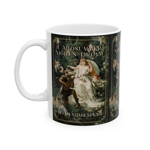 A Midsummer Night's Dream Coffee Mug William Shakespeare Fan Gift for ...