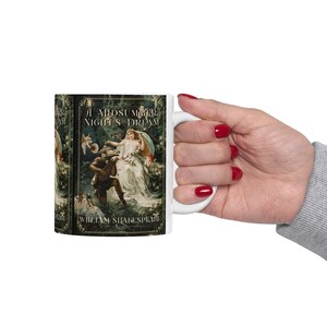 A Midsummer Night's Dream Coffee Mug William Shakespeare Fan Gift for ...