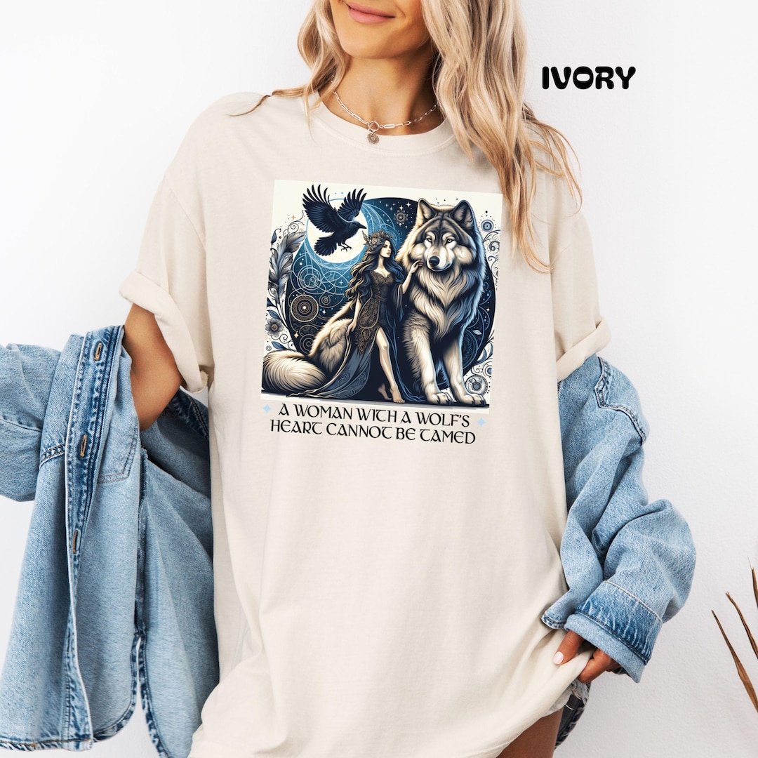 Wolf Gifts, Howling Wolf Shirt, Spiritual Wolf Clothing, Wolf Pack Tee ...