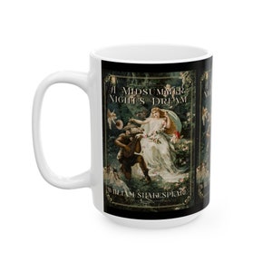 A Midsummer Night's Dream Coffee Mug William Shakespeare Fan Gift for ...