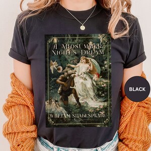 A Midsummer Night's Dream Tshirt William Shakespeare Fan Gift Theatre ...