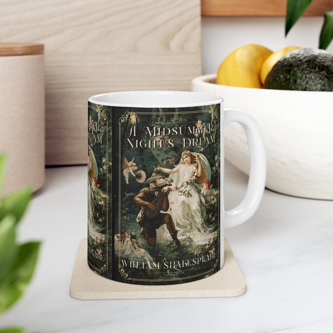 A Midsummer Night's Dream Coffee Mug William Shakespeare Fan Gift for ...