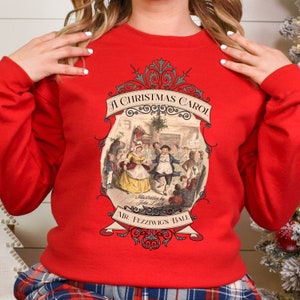 A Christmas Carol Shirt, Vintage Charles Dickens Victorian, Scrooge ...