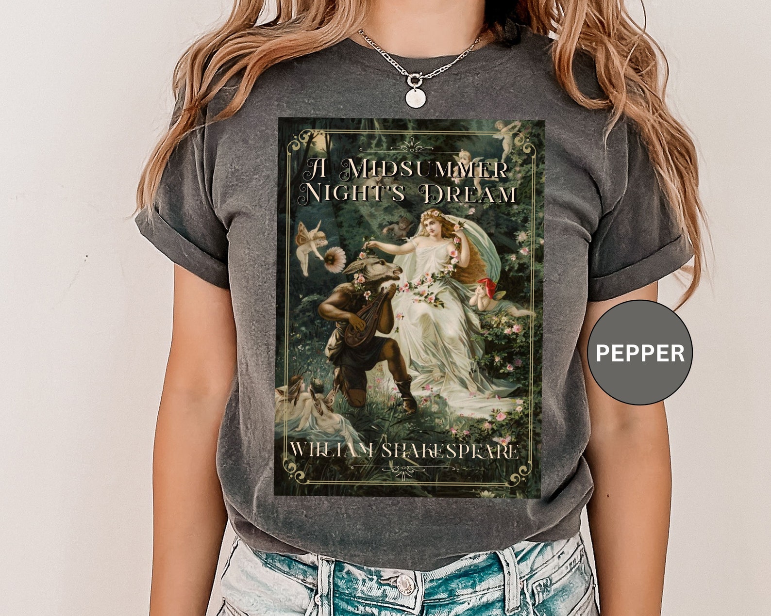 A Midsummer Night's Dream Tshirt William Shakespeare Fan Gift Theatre ...