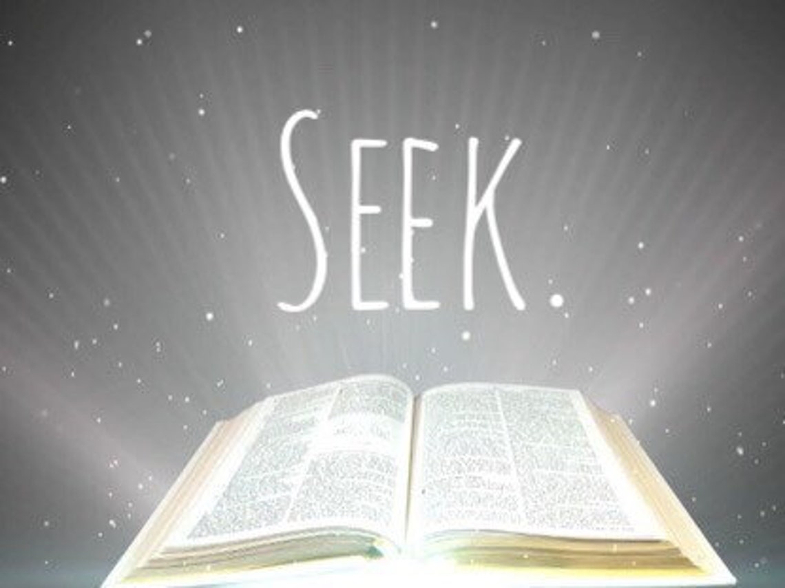 The Bible Tells Us... Seek Truth - Etsy