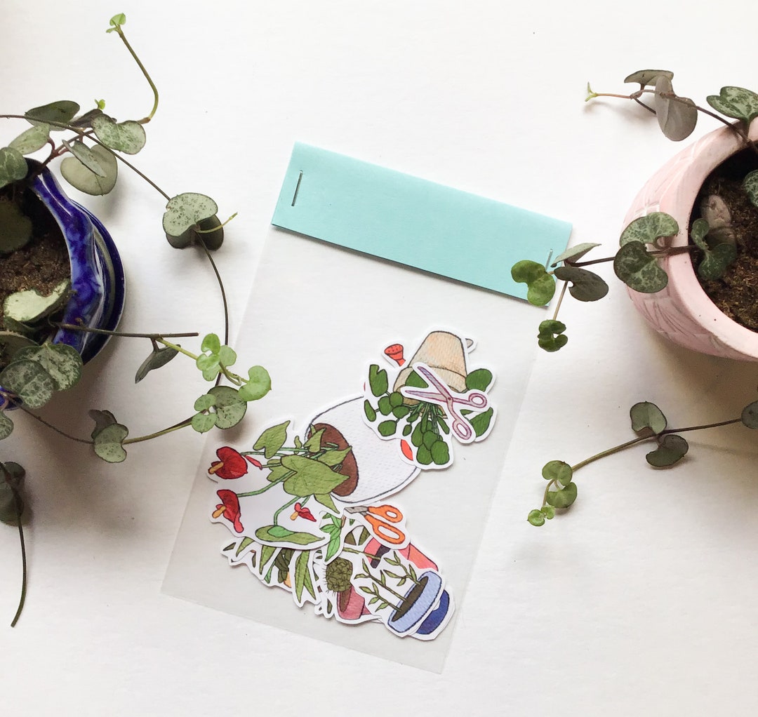 Sticer Set - Plants - Etsy