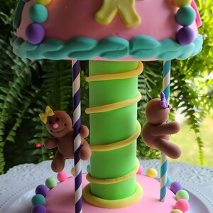 Gingerbread Candyland Carousel, Gingerbread Girl, Faux Sweets ...