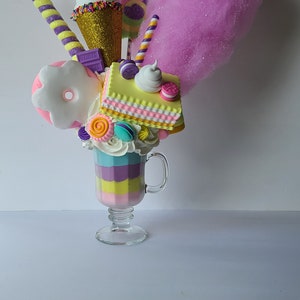 Fake Extreme Candyland Shake, Faux Sweet, Cotton Candy Fake Milk Shake ...