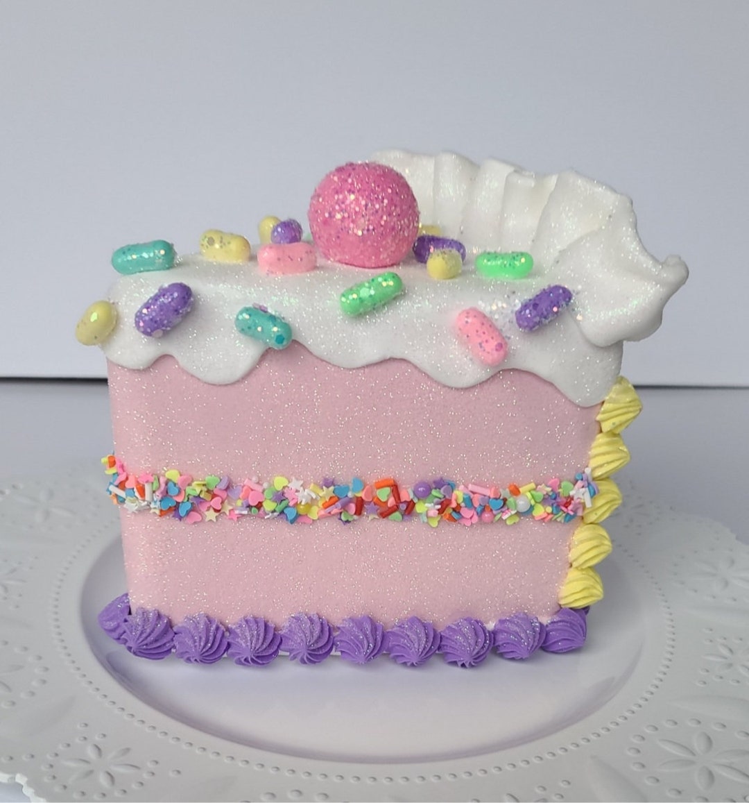 Large Candyland Cake Slice, Candyland Tree Decor, Faux Candyland Sweets ...