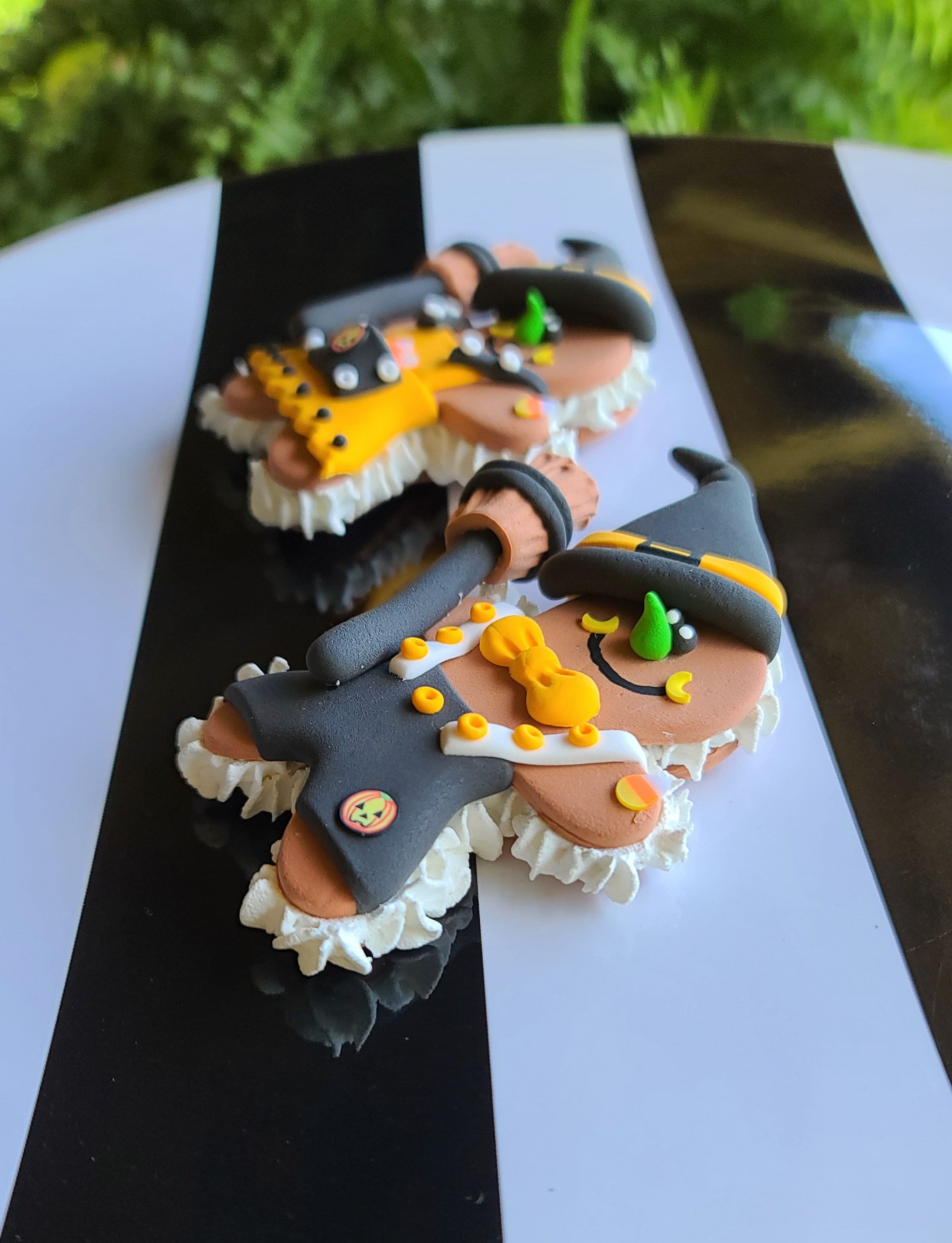 Witch Gingerbread Macarons Faux Sweets Fake Bakes Candy - Etsy