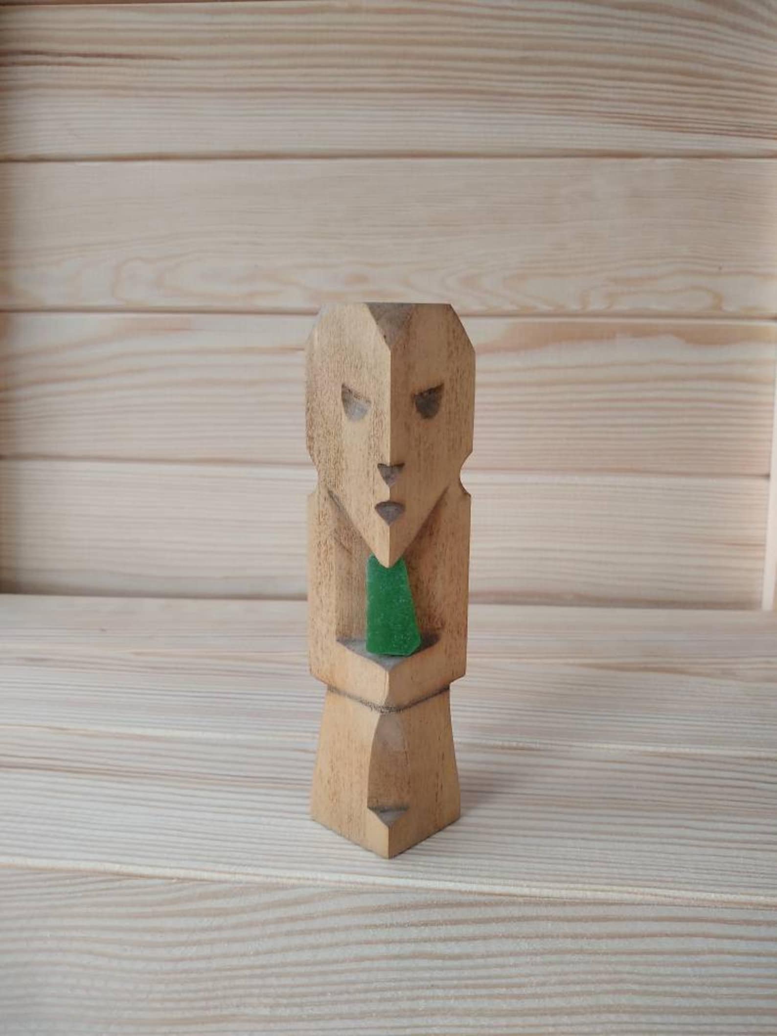 Pagan Idol Wooden Statue Human Gods Figurine Altar Doll - Etsy